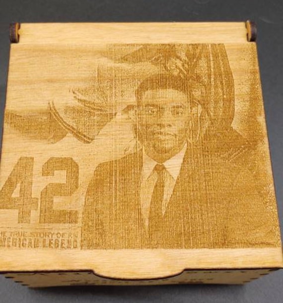 Chadwick Boseman Tribute/memorial Boxes Laser Cut and | Etsy
