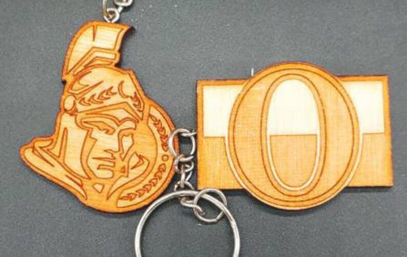 NHL Atlantic Division Team Logo Keychains Laser Cut and | Etsy