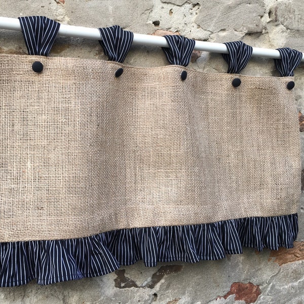 Ruffle Valance - Etsy