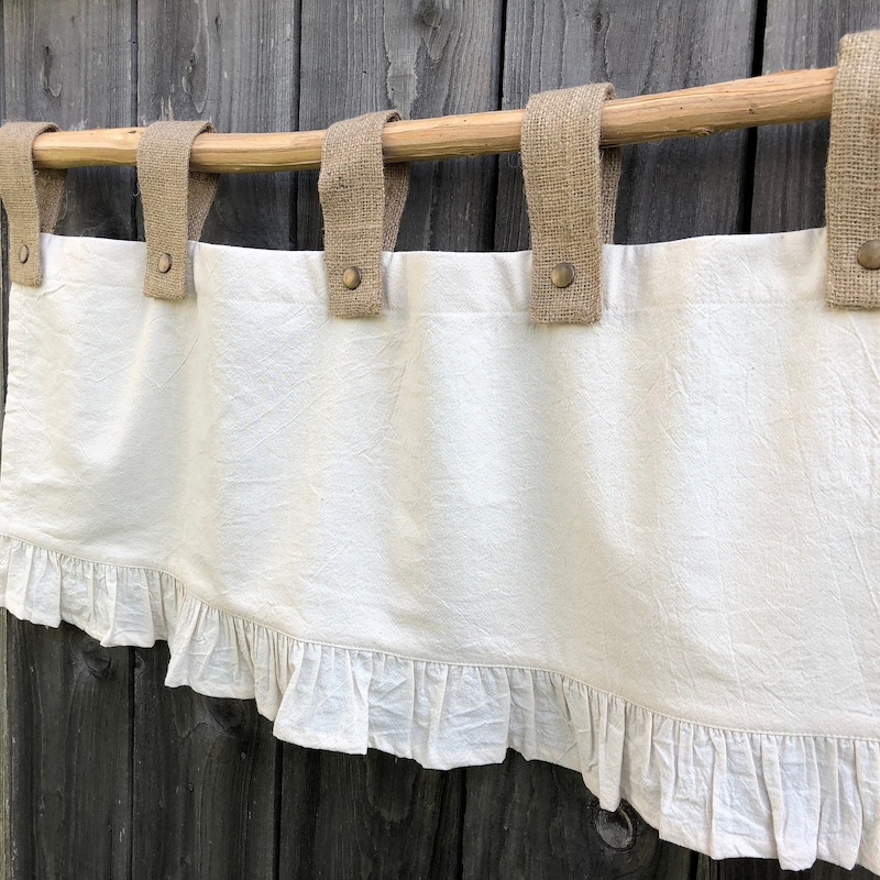 Rustic Valances - Etsy