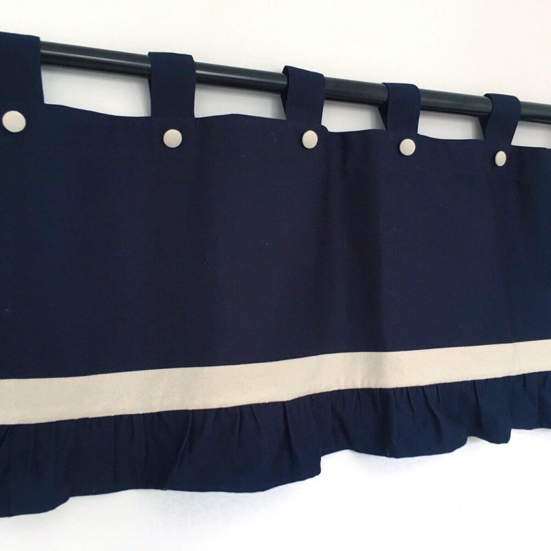 Blue Valances - Etsy