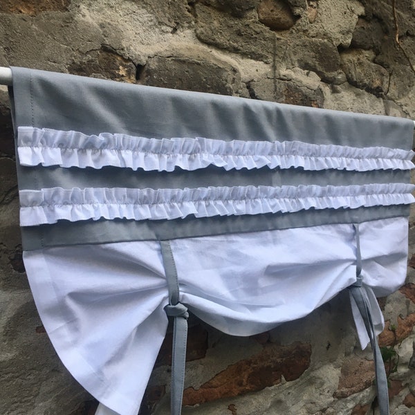 Wide Ruffle Curtains - Etsy