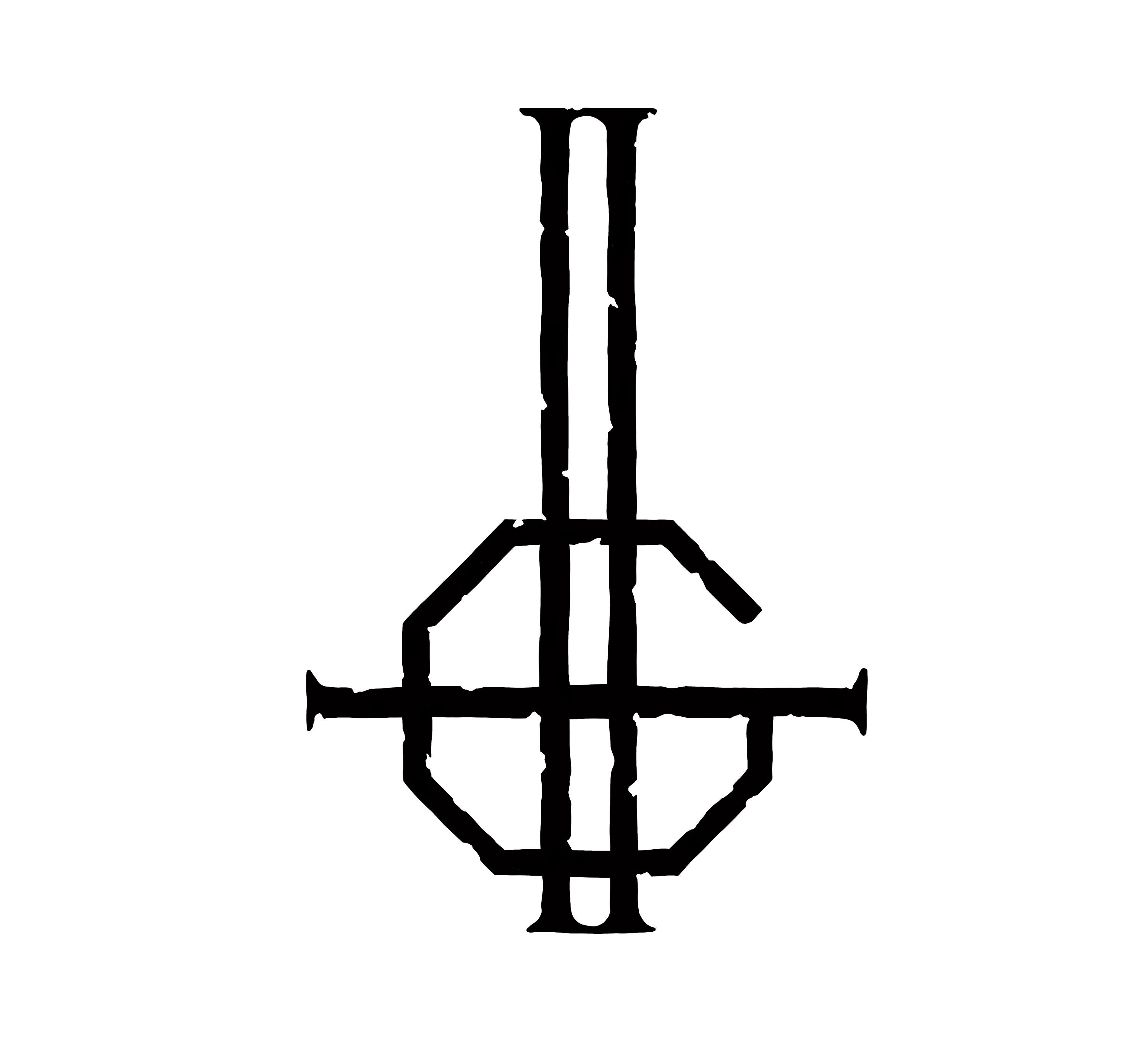 Double Grucifix Vinyl Sticker - Etsy