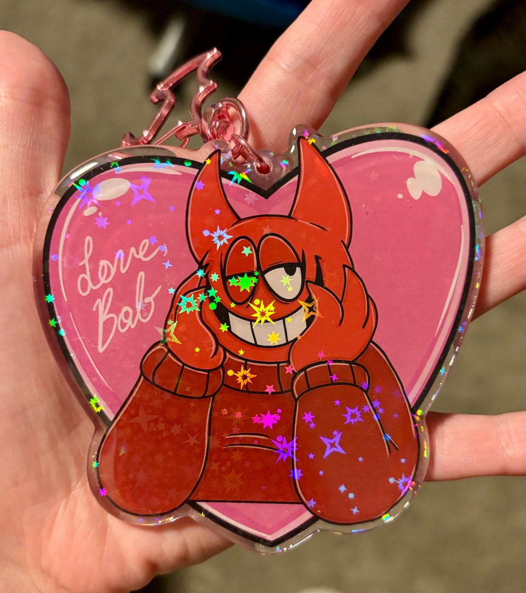 3.5 Inch Bob Velseb Spooky Month Sparkling/shattered/ Star Holographic ...