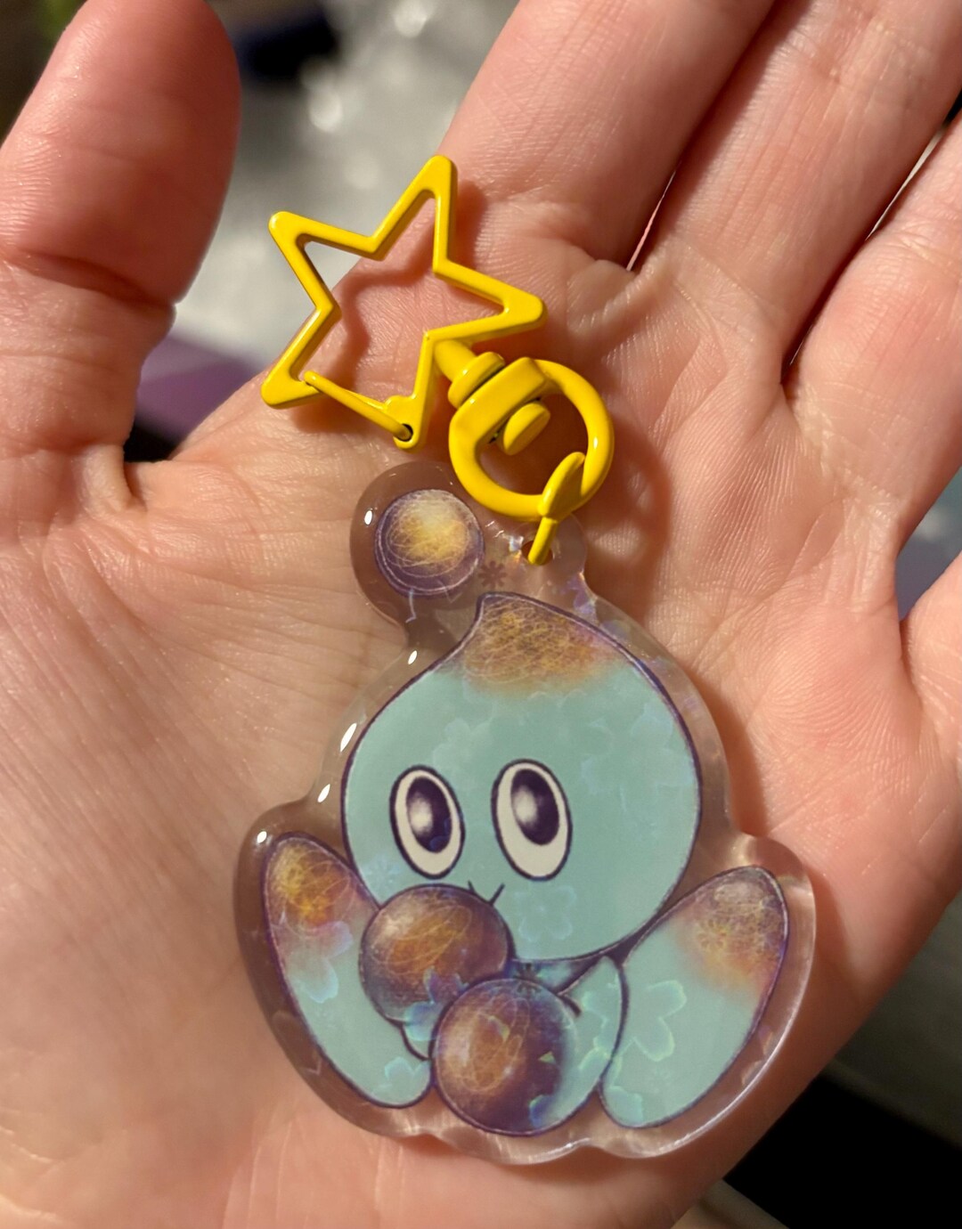 2.5 Inch Sonic the Hedgehog Chao Sakura Holographic Keychain - Etsy