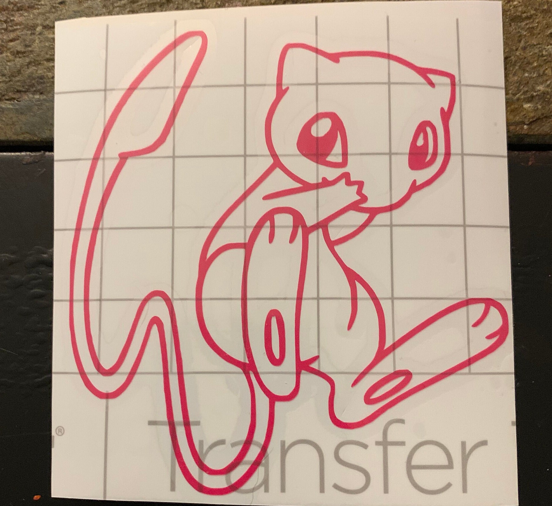 Custom Cute Pokémon Mew Decal - Etsy