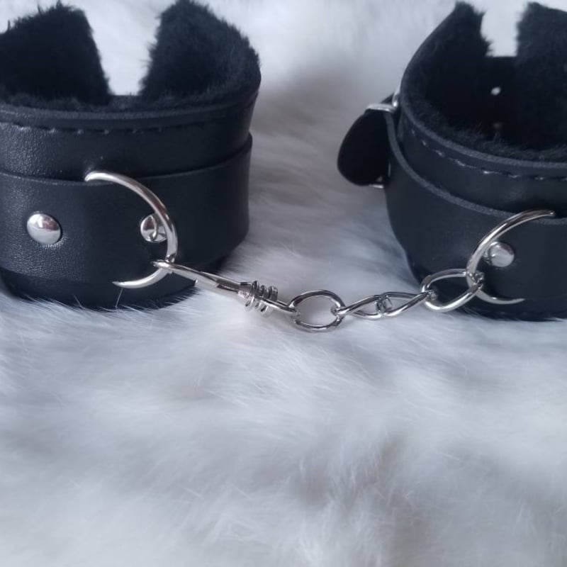 Fuzzy Handcuffs - Etsy