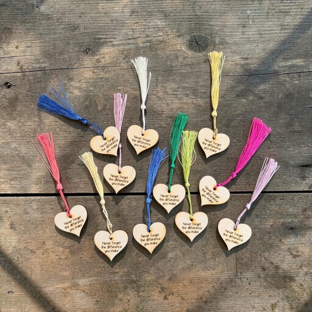 Goodie Bag Appreciation Tokens WITH TASSELS - Great Addition to Swag ...