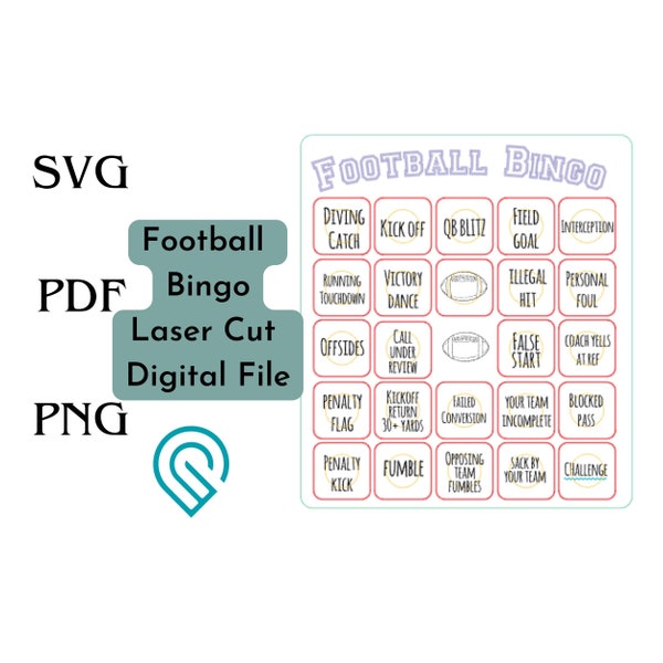 Laser Cut Bingo - Etsy