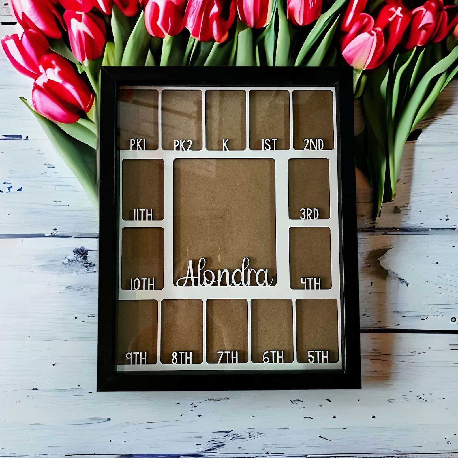 Custom PK1, PK2 or PK3, PK4-12 Photo Frame for Children - K Through ...