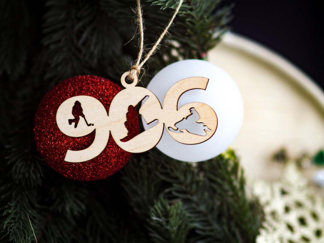 906 Yooper Upper Peninsula Winter Sports Wood Ornament - Etsy