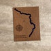 Chocolay River, Upper Peninsula of Michigan Wooden Map, Housewarming ...