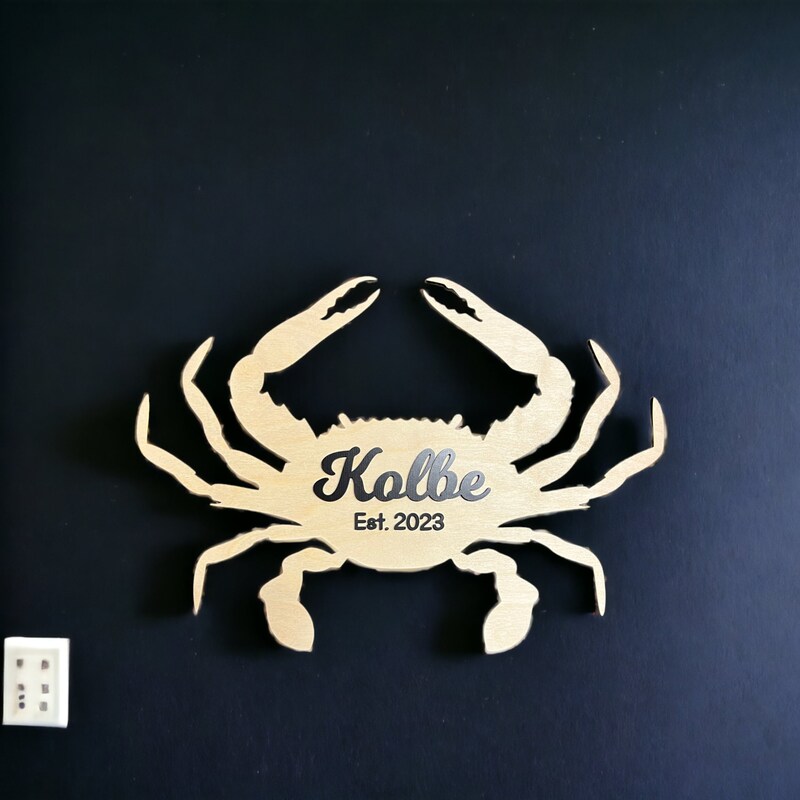 Crab Sign - Etsy