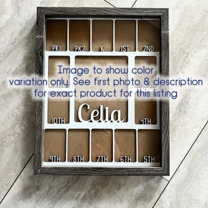 Custom Birth Years Photo Frame for Children - 1 Through 18 Years - Etsy