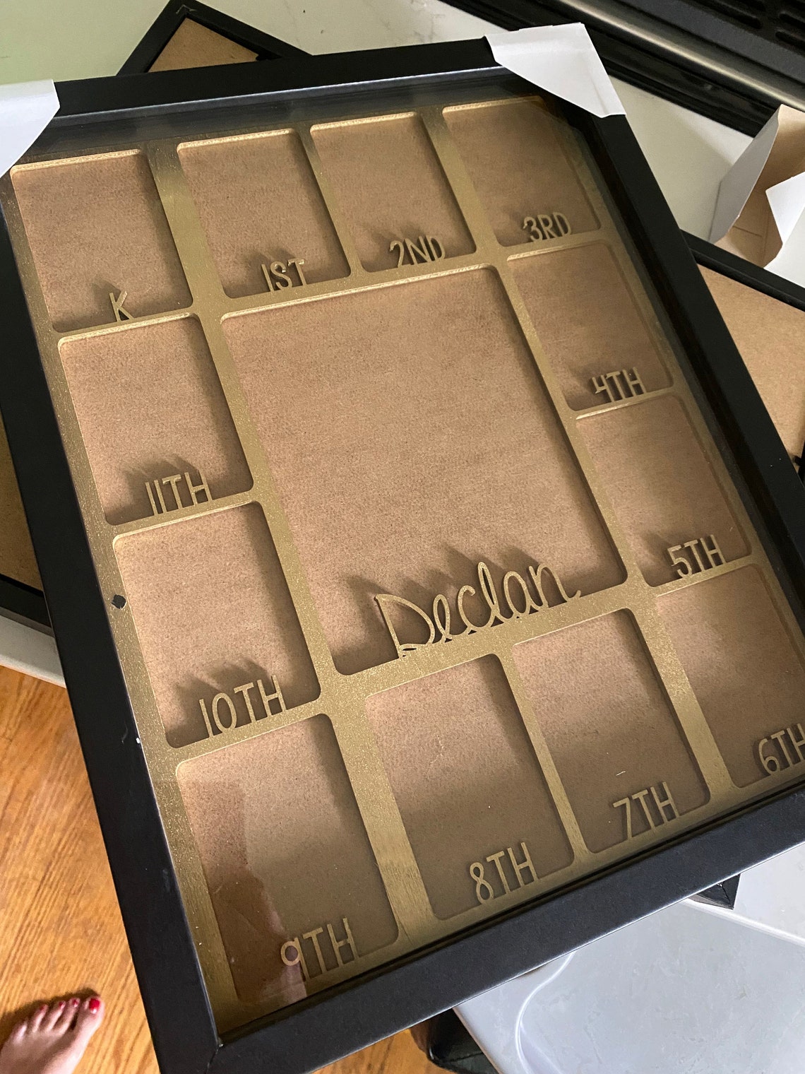 Custom K-12 Photo Frame for Children K Through Graduation - Etsy