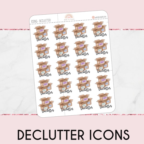 Declutter Planner - Etsy