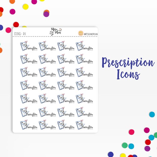 Take Medicine Reminder Stickers Take Vitamins Reminder | Etsy