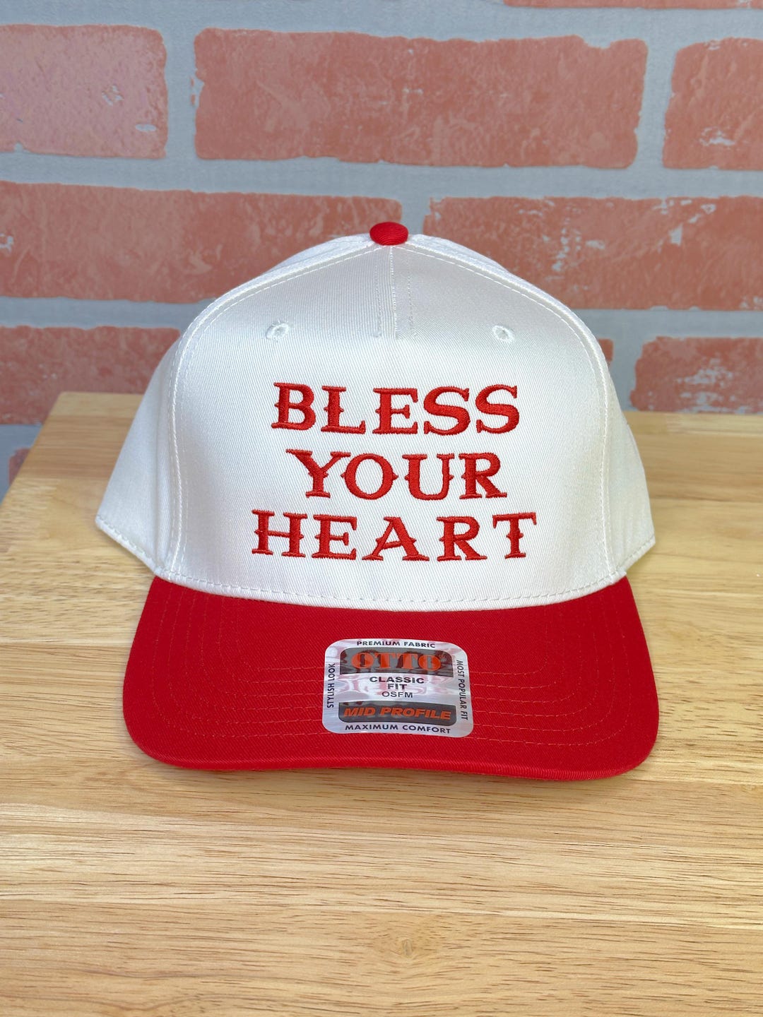 Bless Your Heart Embroidered Hat - Etsy