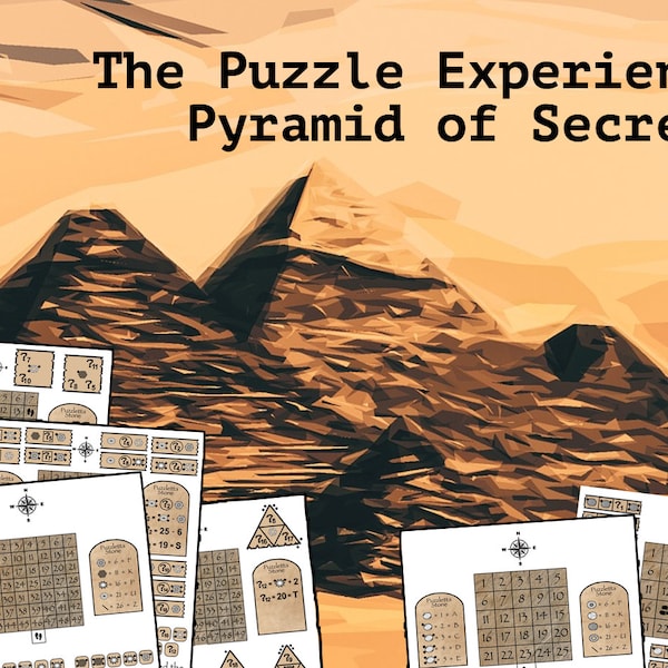 Pyramid Puzzle - Etsy
