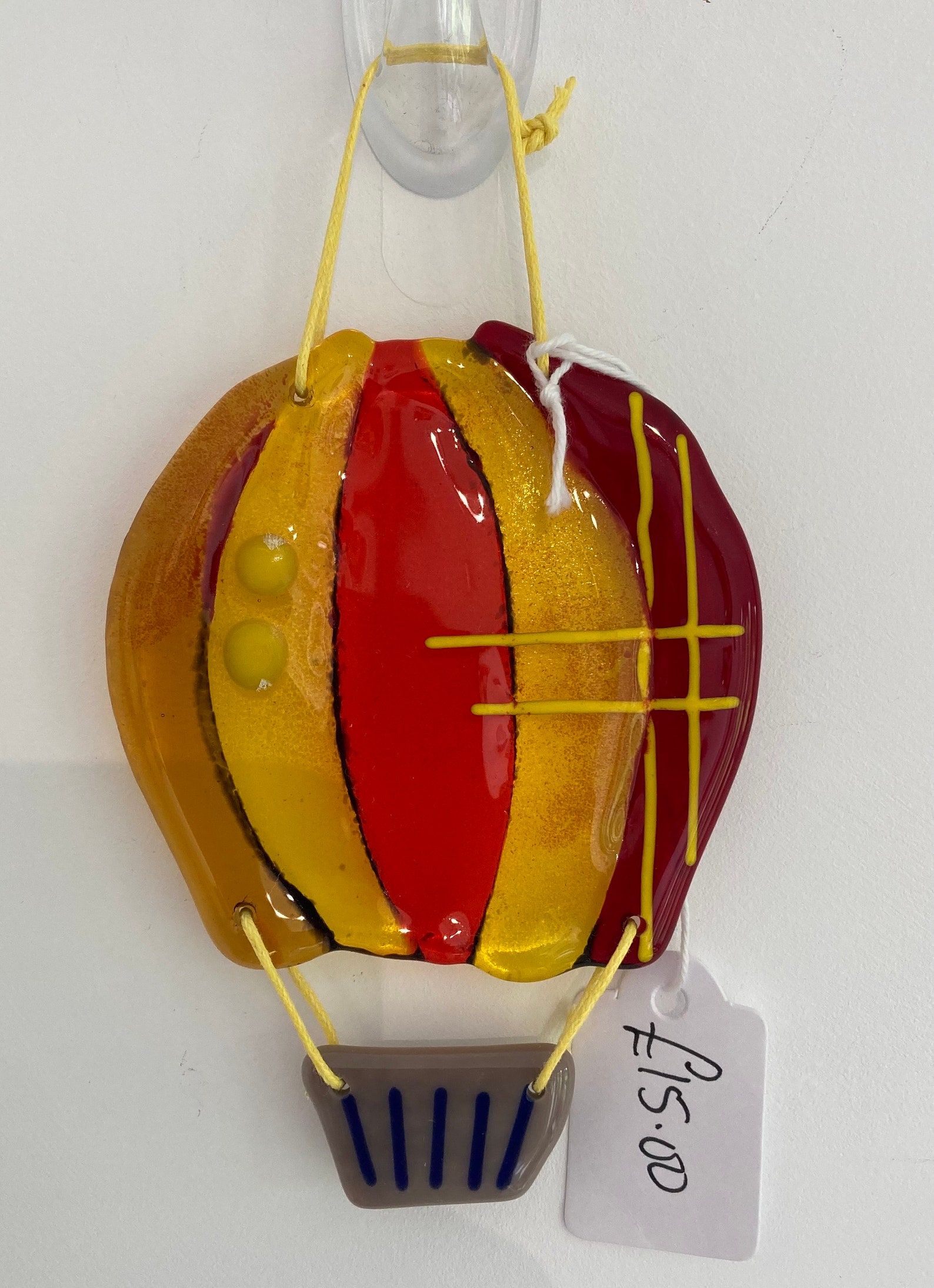 Fused Glass Suncatcher Hot Air Balloon - Etsy UK