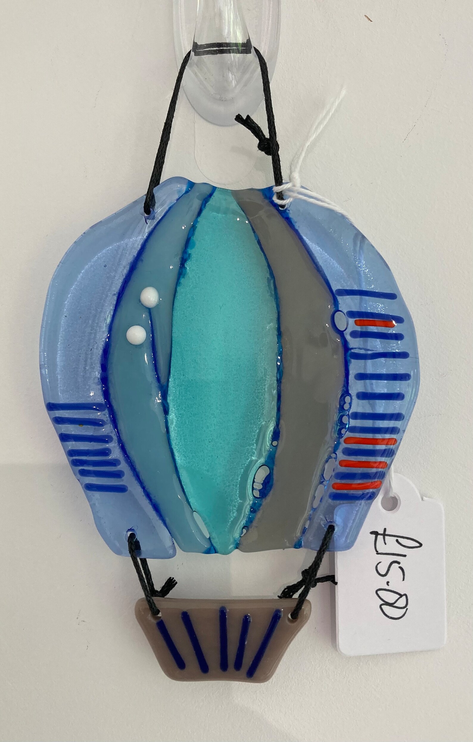 Fused Glass Suncatcher Hot Air Balloon - Etsy UK