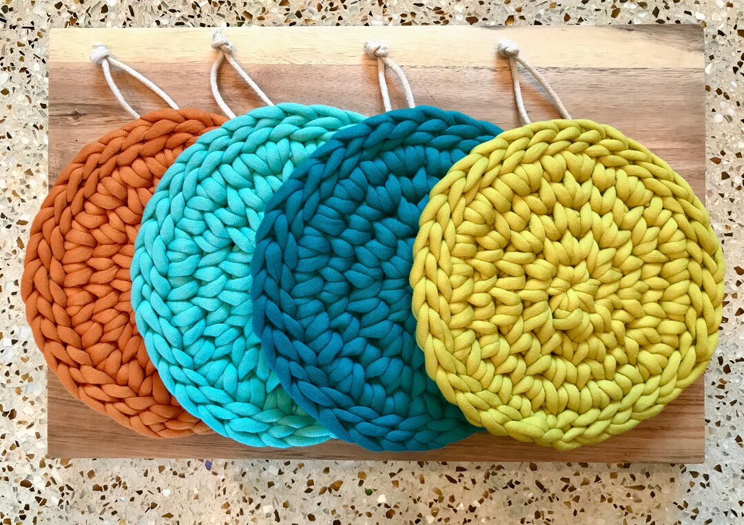 CHUNKY COTTON TRIVET Handmade Artisan the Daybreak Trivet Farmhouse ...