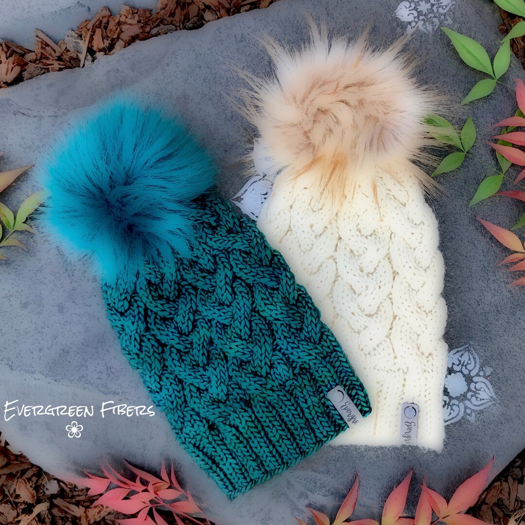 MECHA MONSTER BEANIE Deluxe Cable Beanies 100% Wool Light Weight Soft ...