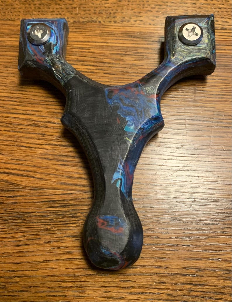 HDPE SLINGSHOT (recycled HDPE) With Latex Bands - Etsy