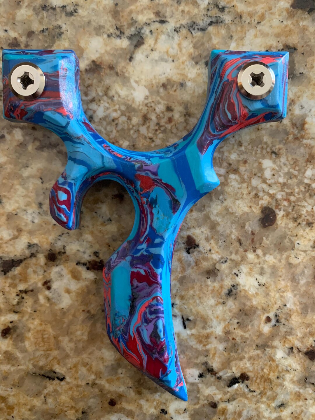 Recycled HDPE SLINGSHOT (dragon Blade) With Flat Band and Binding Bolt ...