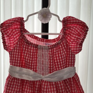 Pink Gingham With White Lace Embellishment - Etsy