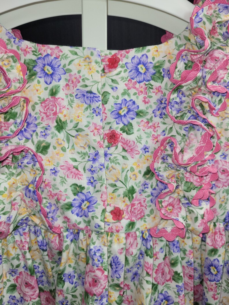 Floral Ruffle and Rick Rack - Etsy