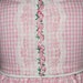 Pink Gingham With White Lace and Trim Detail - Etsy