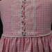 Pink Gingham With White Lace and Trim Detail - Etsy