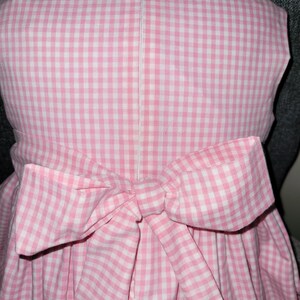 Pink Gingham With White Lace and Trim Detail - Etsy
