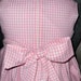 Pink Gingham With White Lace and Trim Detail - Etsy