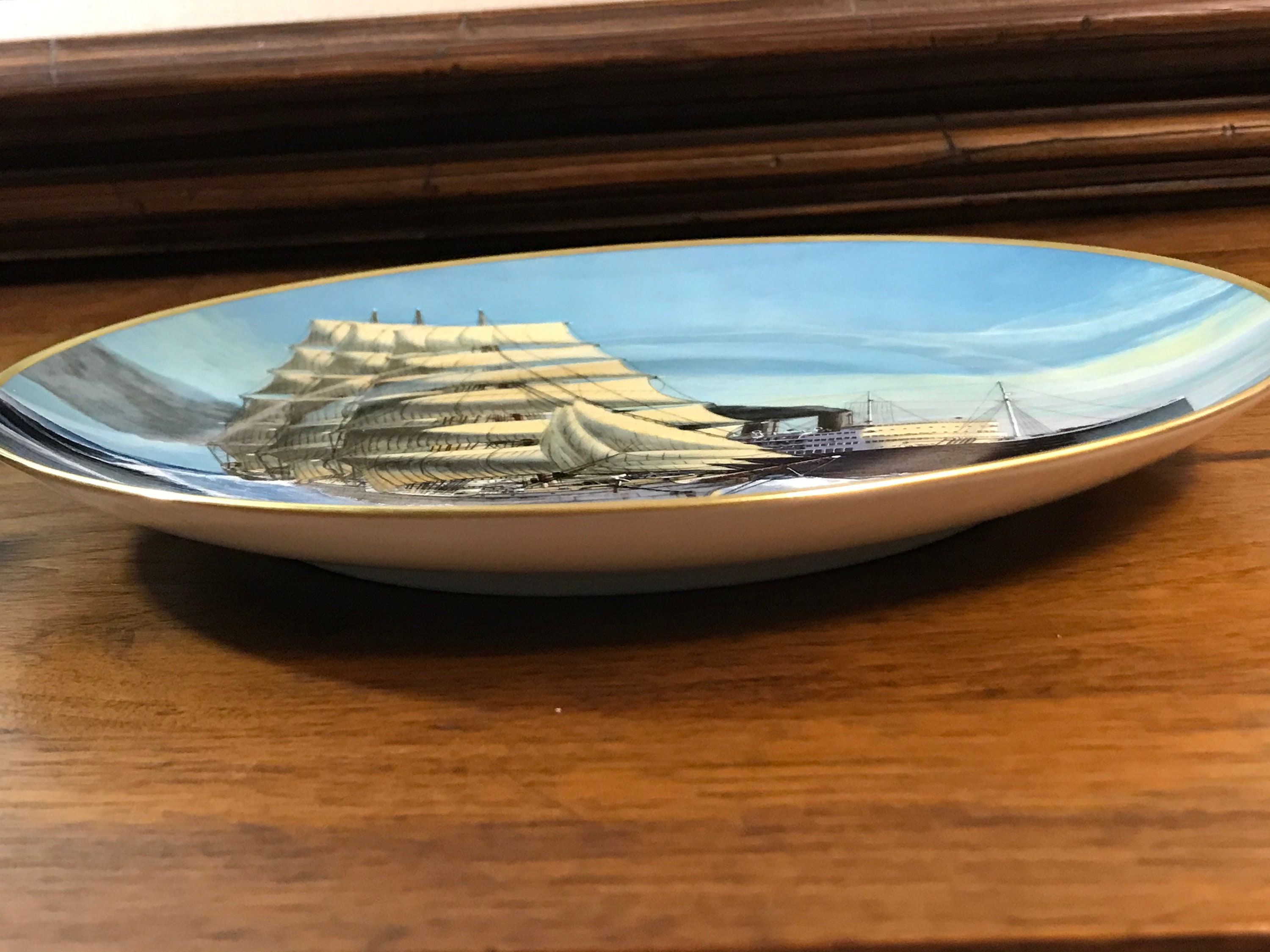 Kaiser Porcelain Decorative Plate the Aging Victor - Etsy