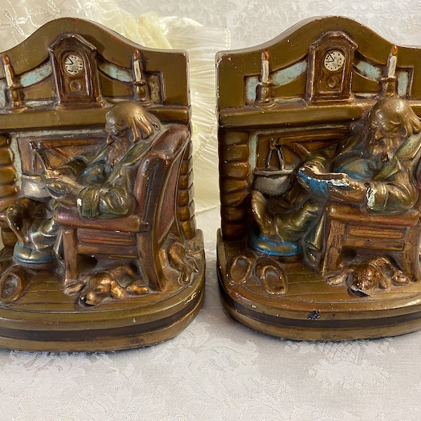 Vintage Bookends - Etsy