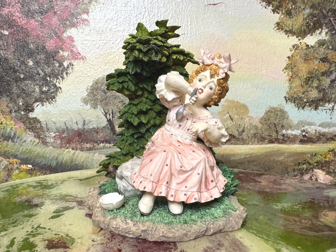 Little Miss Muffet Figurine by Hamilton Gifts From a Maud Humphrey ...