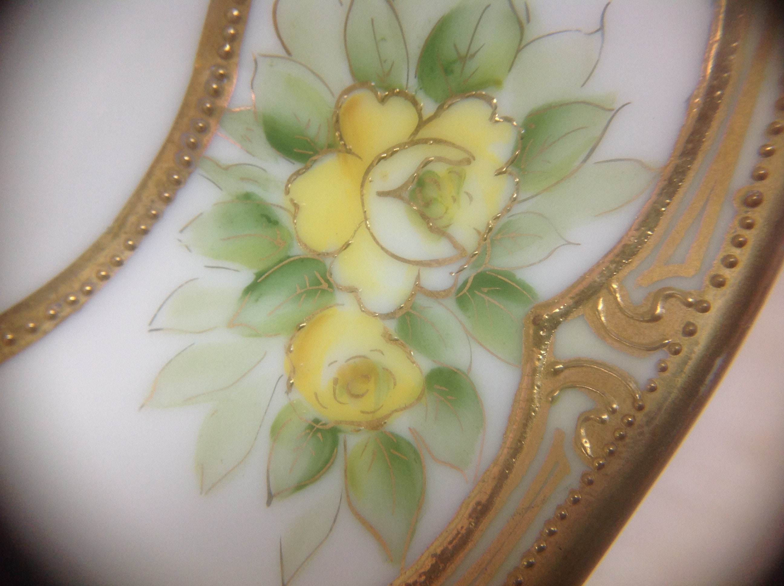 Vintage Handled Plate, Nippon Divided Nappy, Divided Serving Dish - Etsy