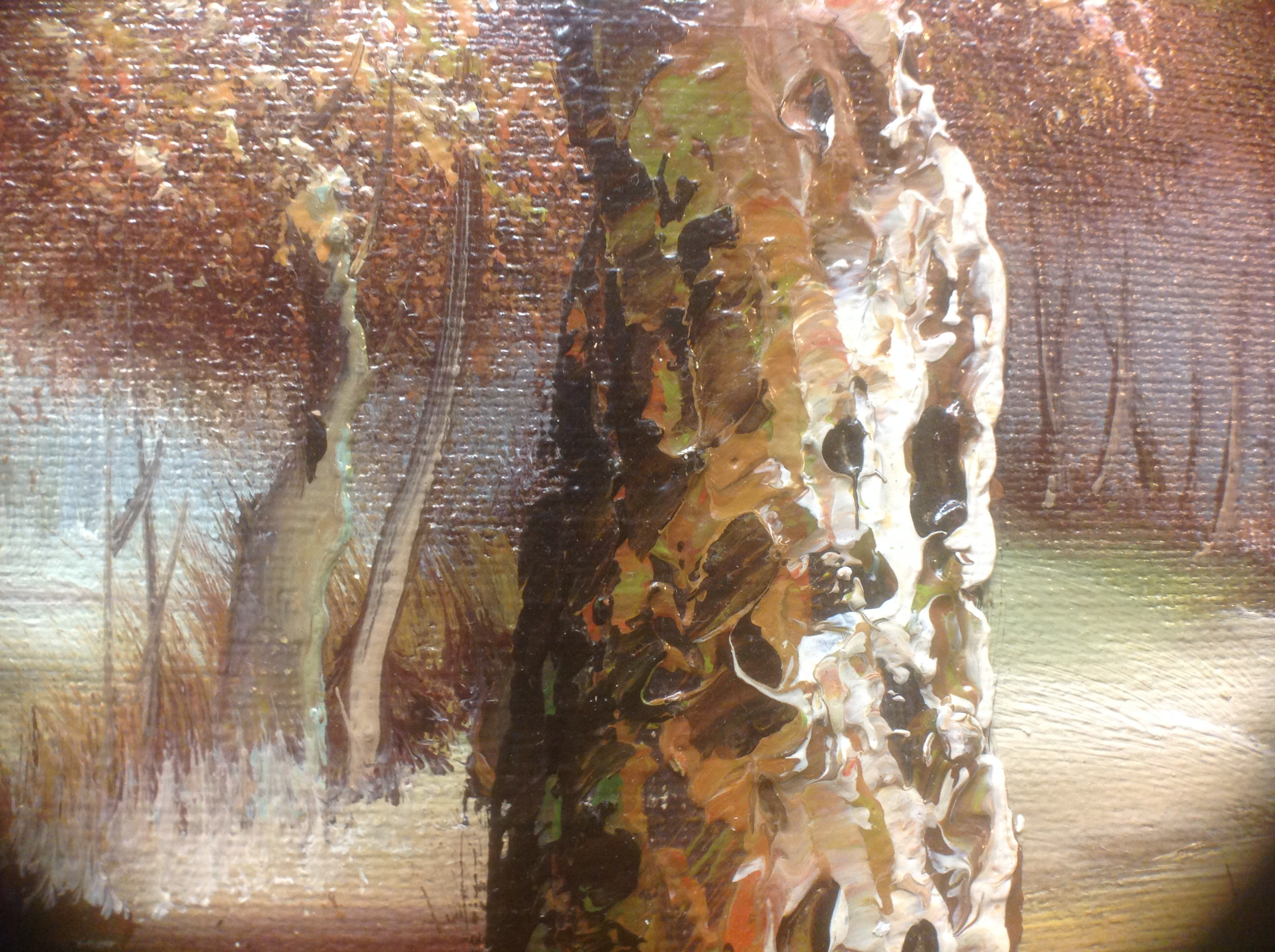 Vintage Original Landscape Oil Painting by C. Inness | Etsy