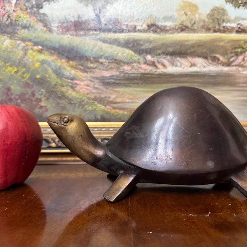 Brass Turtles - Etsy