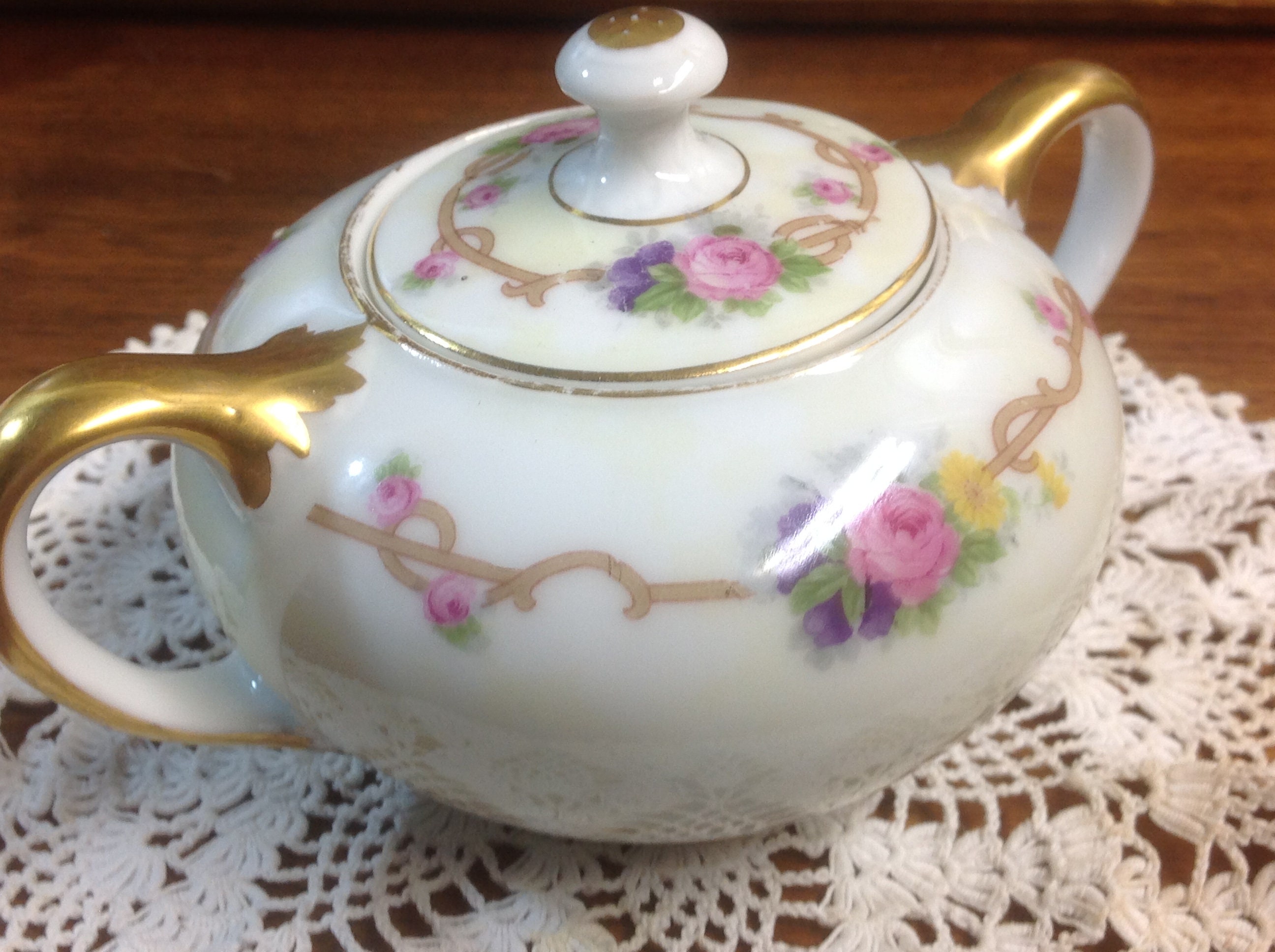 Rosenthal RC Kronach Bavaria Else Lidded Sugar Bowl 1901 - Etsy