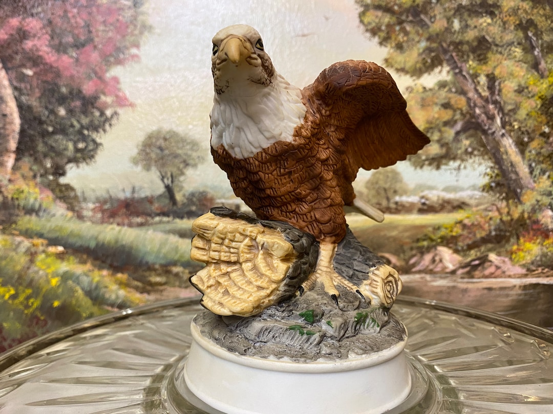 Royal Heritage Bald Eagle Porcelain Figurine "birds in Flight ...