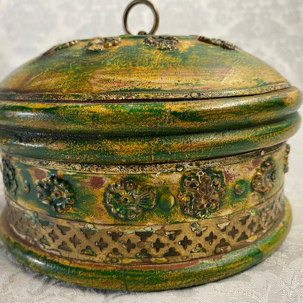 Round Wood Box - Etsy