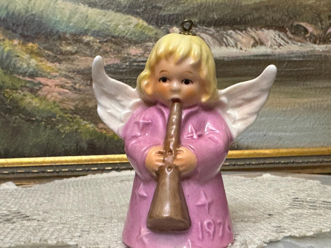 Goebel Angel Bell Christmas Tree Ornament 1976 First Edition - Etsy