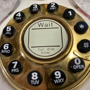 Vintage French Style Porcelain Telephone With a Rose Floral Design - Etsy