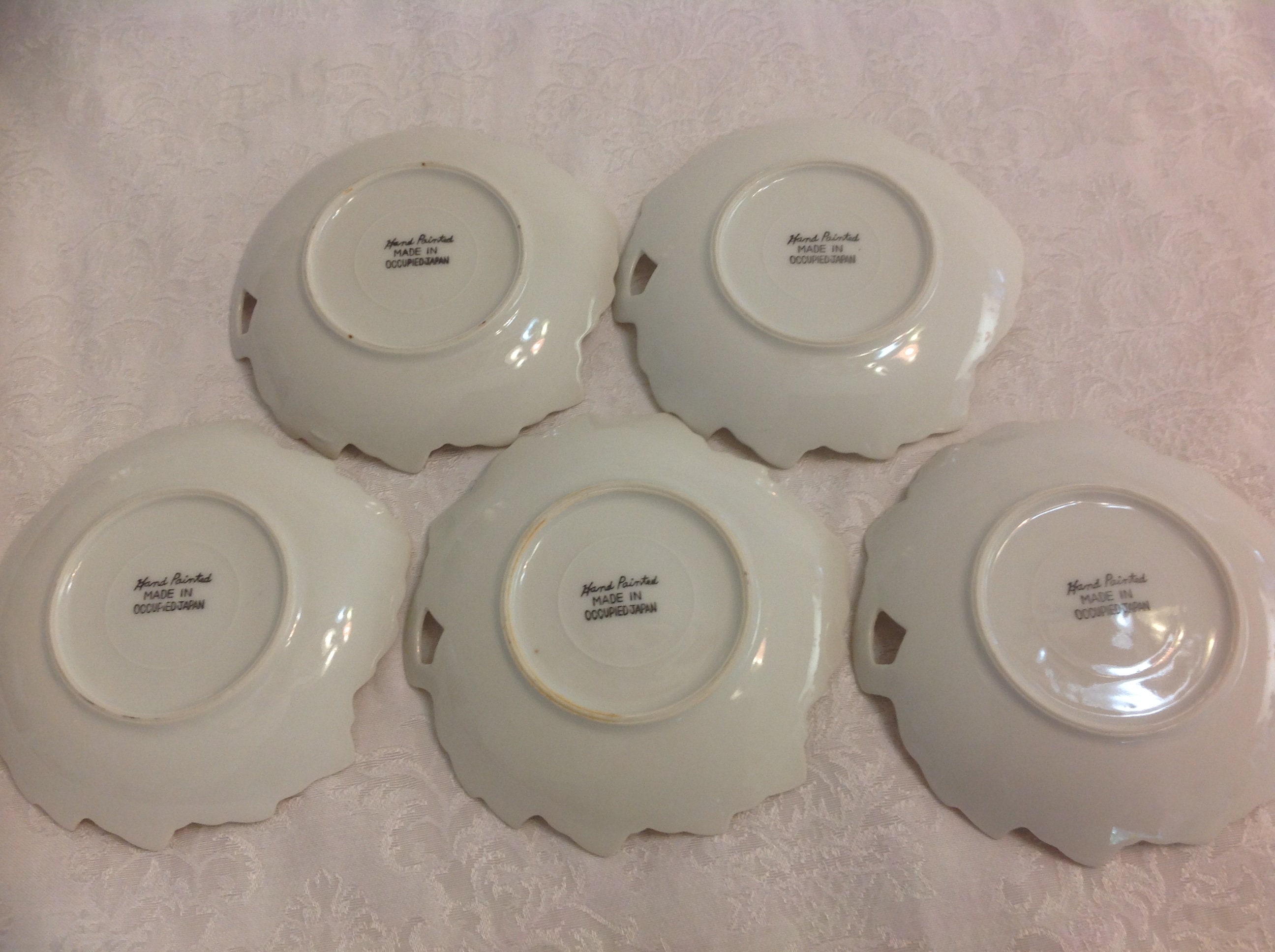 Vintage Leaf Shaped Dish / Candy Dish / Pin Dish / Occupied - Etsy