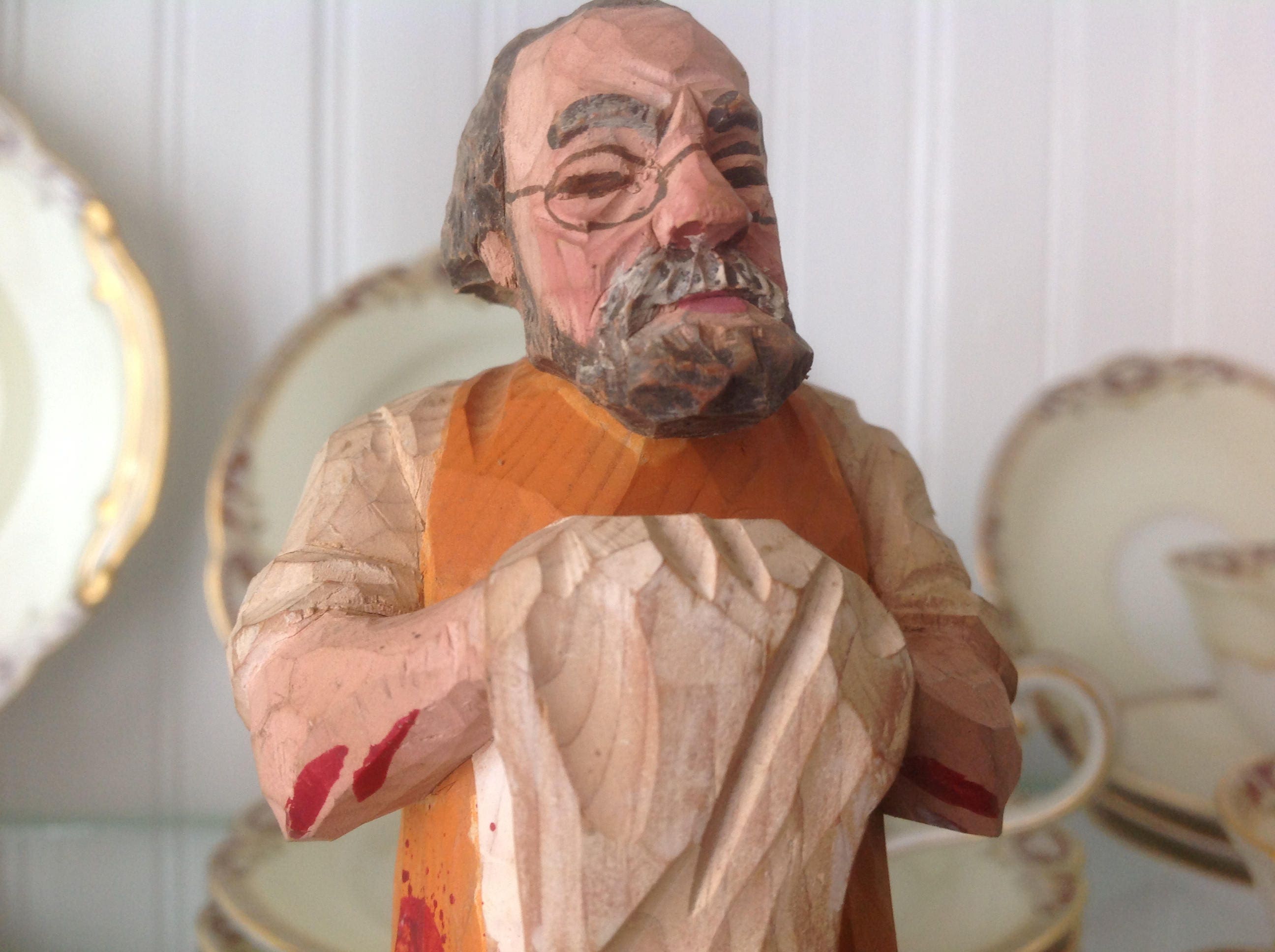 Vintage Hand Carved Surgeon / Doctor Figurine Attributed to Taschke ...