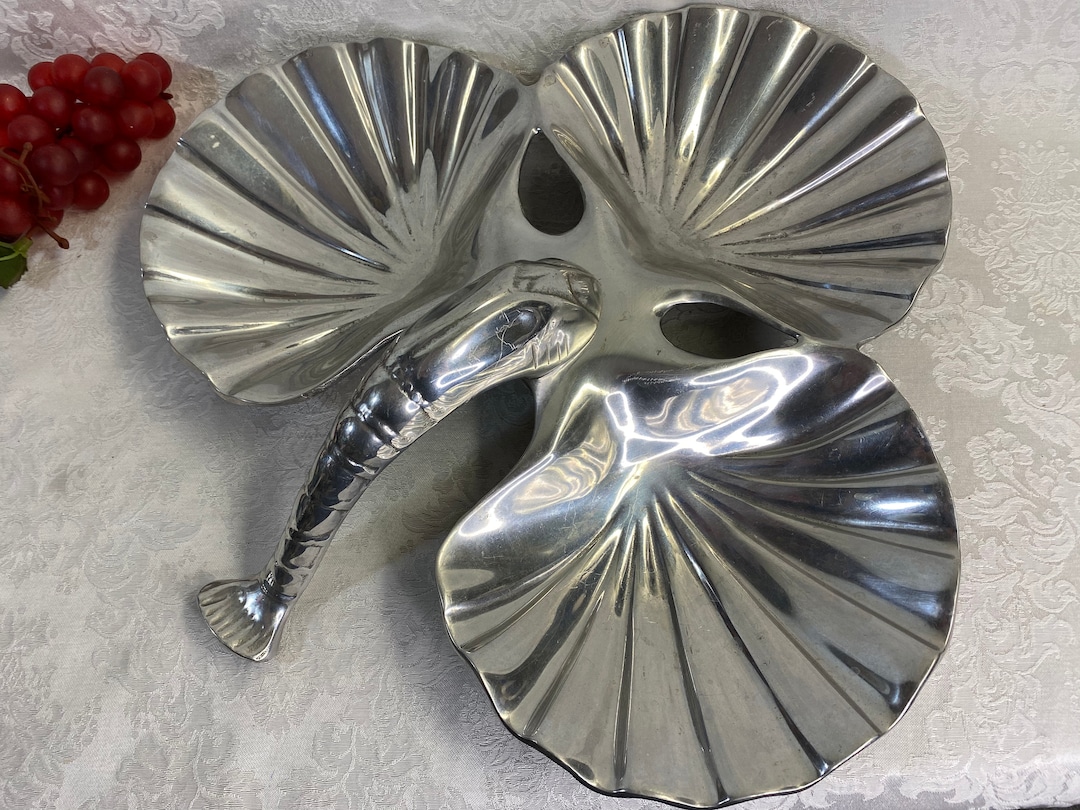 Lobster Tail and Seashell Shaped Serving Tray by B&B St Paul Minnesota ...
