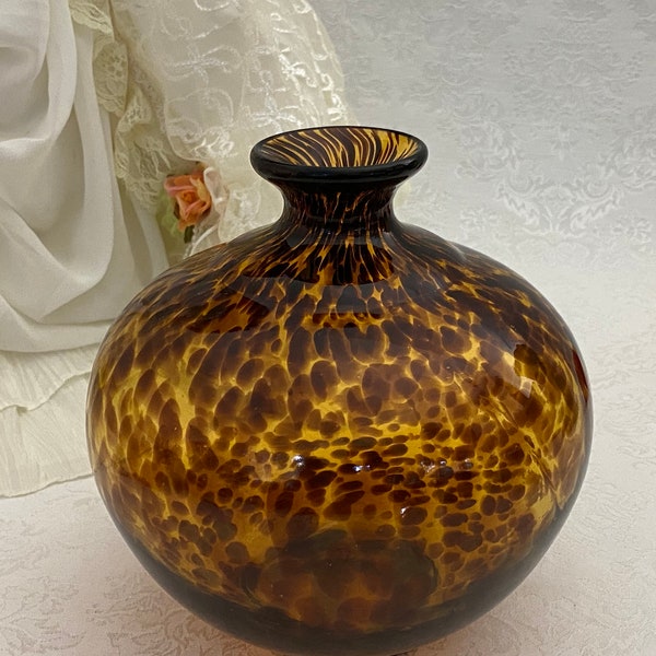 Tortoise Shell Glass - Etsy